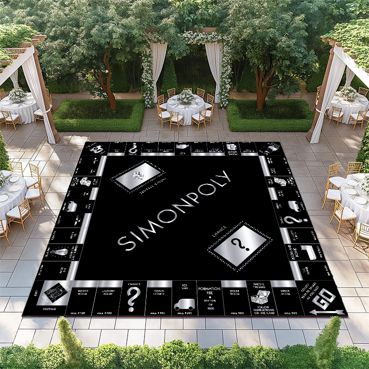 Silver Board Game – inkredibledancefloors